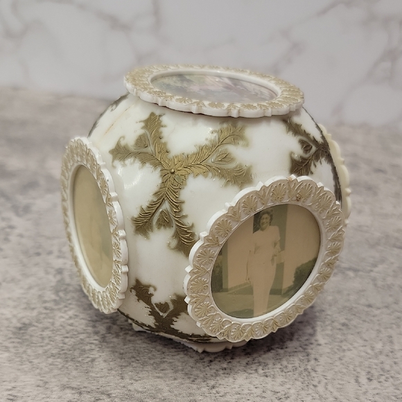 Vintage | Accents | Mcm Vintage Family Photo Display Ball | Poshmark